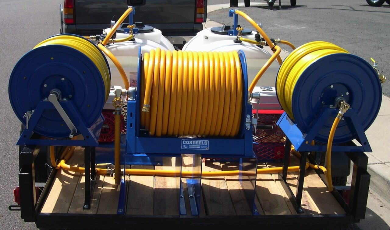 Dual System Termite Control Trailer - Birchmeier Backpacks