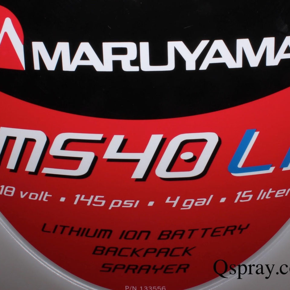 MARUYAMA MS40LI Electric Backpack - Birchmeier Backpacks