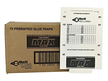 Trapper Max Glue Trap – 72 Count - Birchmeier Backpacks